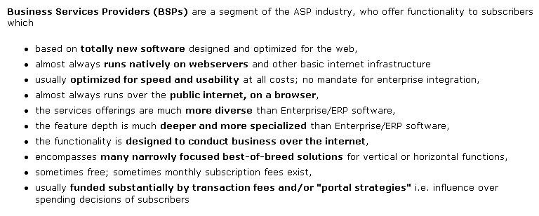 BSP-to-BSP Integration